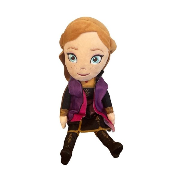 Disney | Toys | Disney Frozen 2 Anna Plush Soft Doll Stuffed Animal Toy ...
